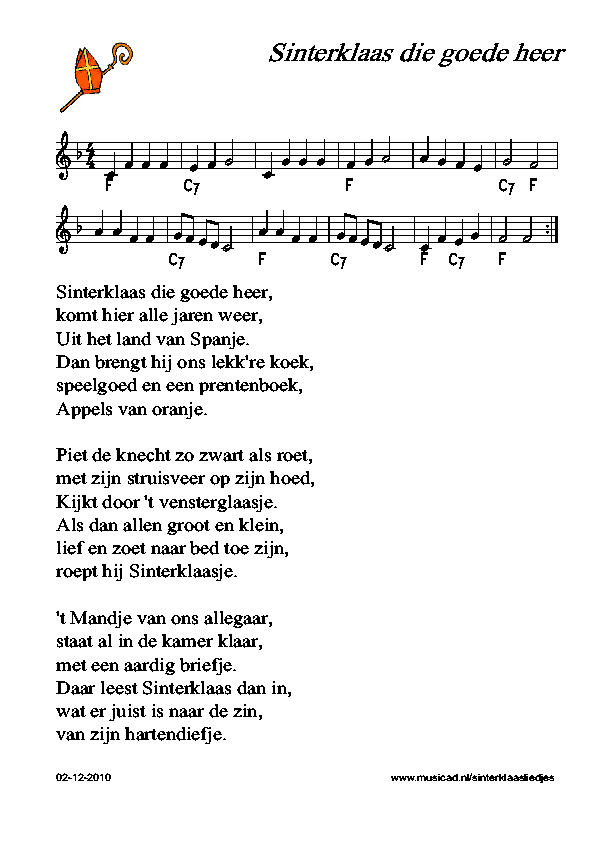 Sinterklaasliedjes - MusiCAD